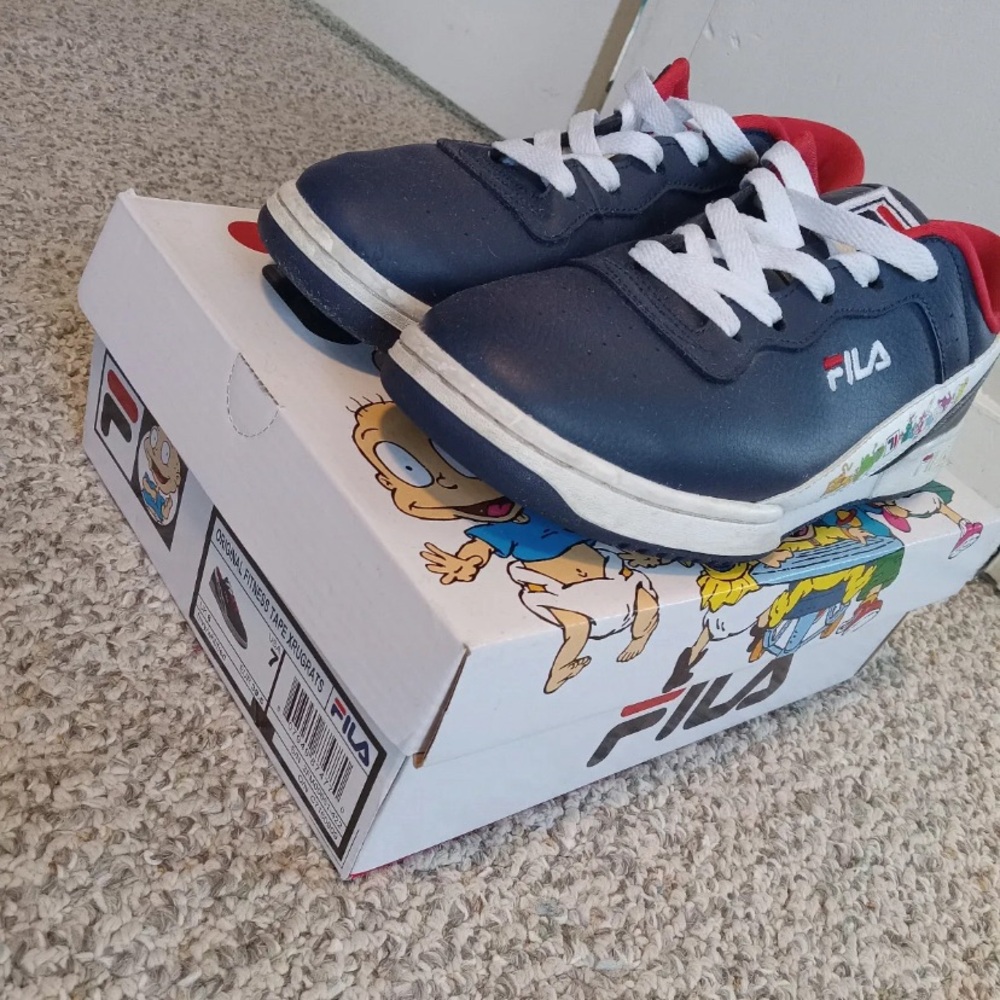 Fila Original Tape Rugrats Theme Men's Sneakers Size … - Gem